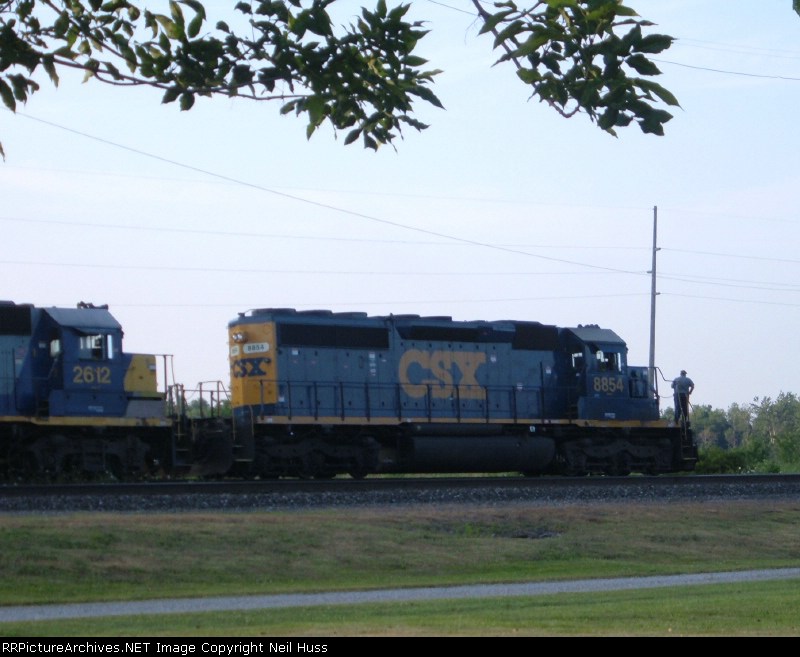 Backing off the transfer track